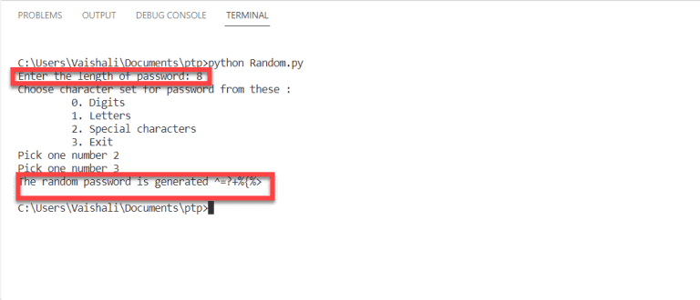 How To Create Random Password Generator Using Python Pythontpoint