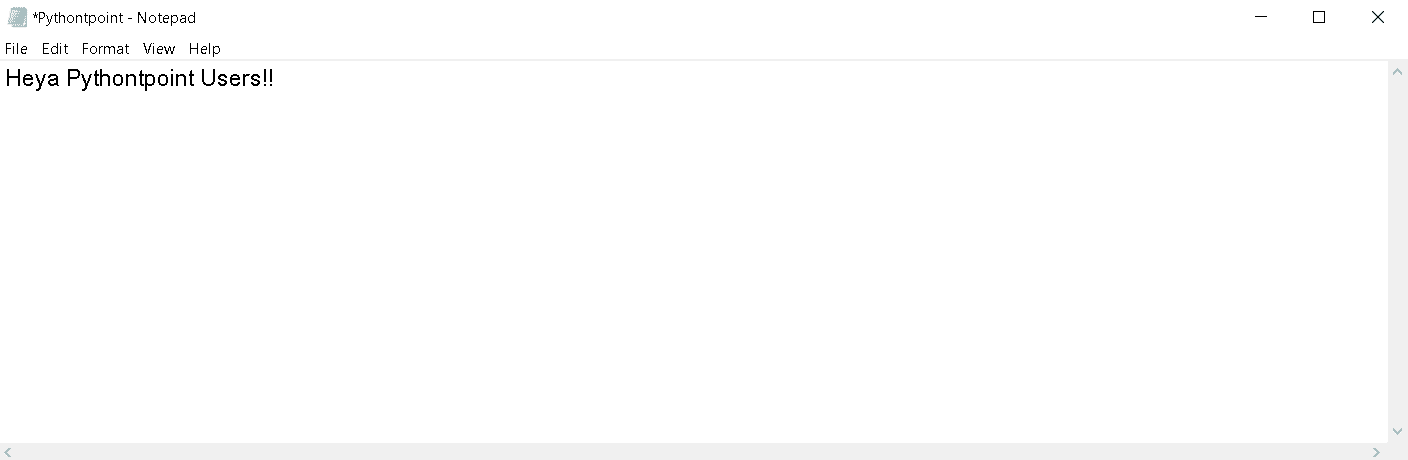 Python Tkinter editor - Python-T-point